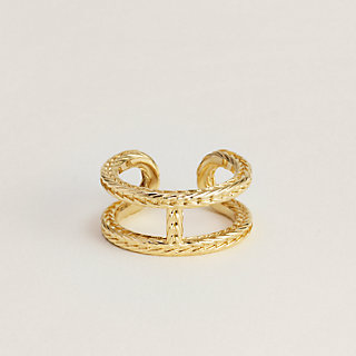 Chaine d'ancre Danae ring, small model | Hermès USA Chaine d'ancre Danae ring, small model | Hermès USA